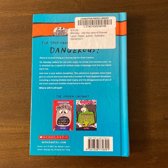 Scholastic | Other | Total Mayhem Monday Into The Cave Of Thieves By ...